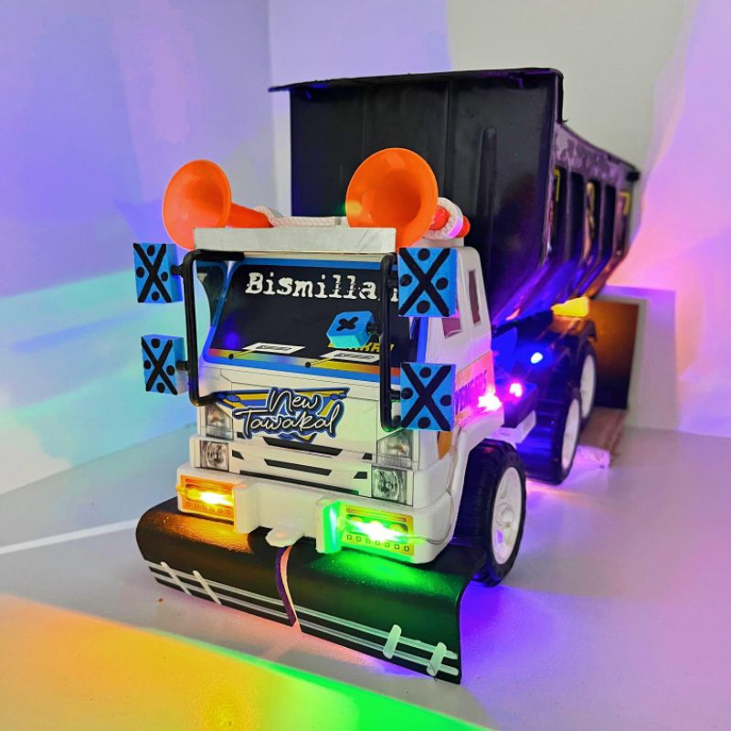 Jual (PROMO) TRUK MODIFIKASI MOBIL MAINAN PLASTIK TRUK PASIR TRUCK ...