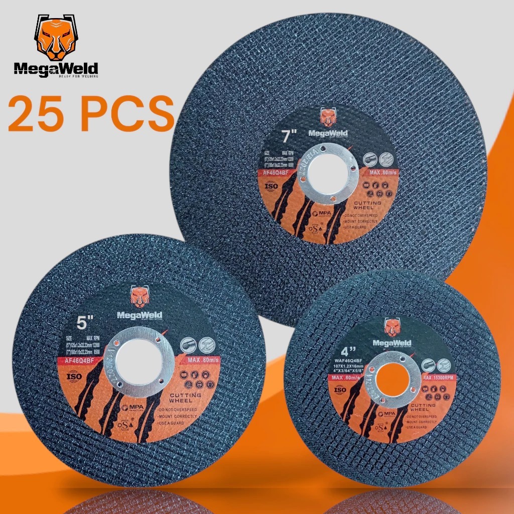Jual Mata Gerinda /Mata Potong Cutting Wheel Megaweld Original Ukuran 7 ...