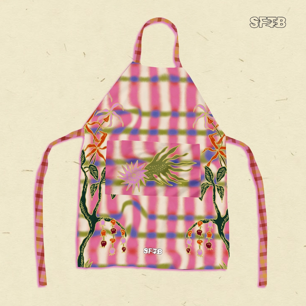 Jual Start From The Bottom - Apron Motif - Mekar | Shopee Indonesia