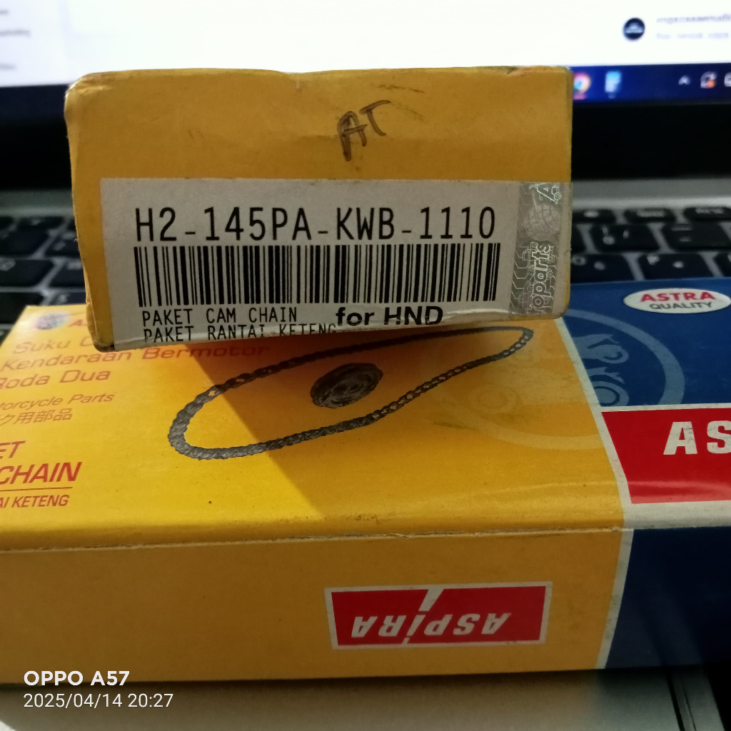 Jual (Aspira) Rante Keteng Set KWB Aspira Rante Keteng Honda Blade Revo Absolute KWB Rante ...