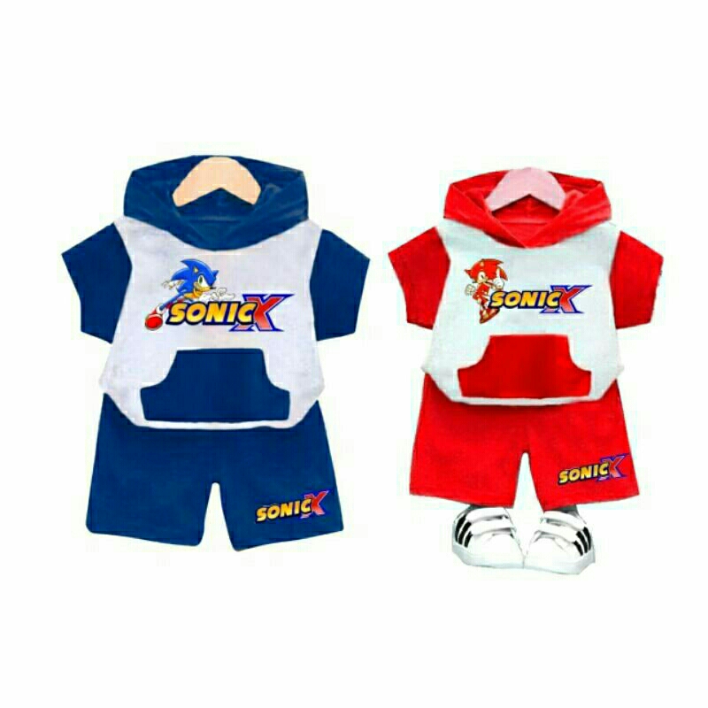 Jual setelan hodee kenzo sonic anak 1-5thn | Shopee Indonesia