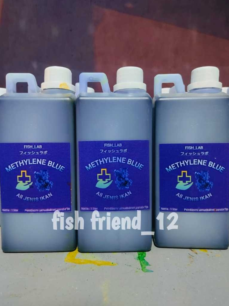 Jual Methylene Blue 1 liter/Metylene Blue 1 liter/Obat Biru Ikan | Shopee Indonesia