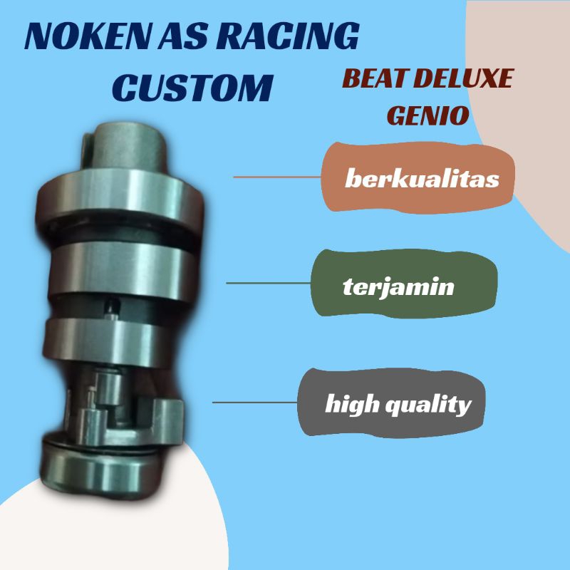 Jual NOKEN AS BEAT DELUXE GENIO NOKEN AS RACING CUSTOM | Shopee Indonesia