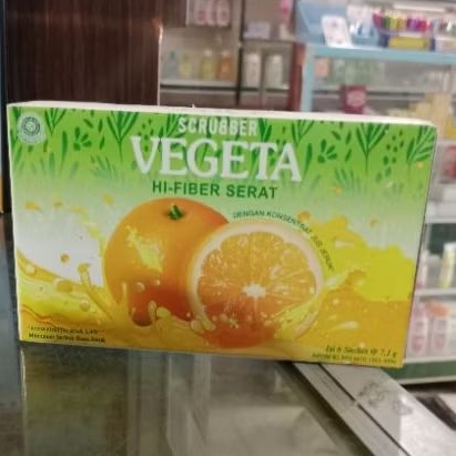 Jual Vegeta Scrubber Jeruk (1 Box Isi 6 Sachet) | Shopee Indonesia