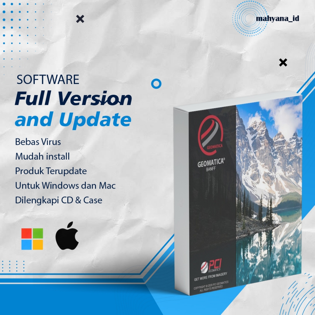 Jual PCI Geomatica Banff 2020 SP2 | emote sensing and processing and ...