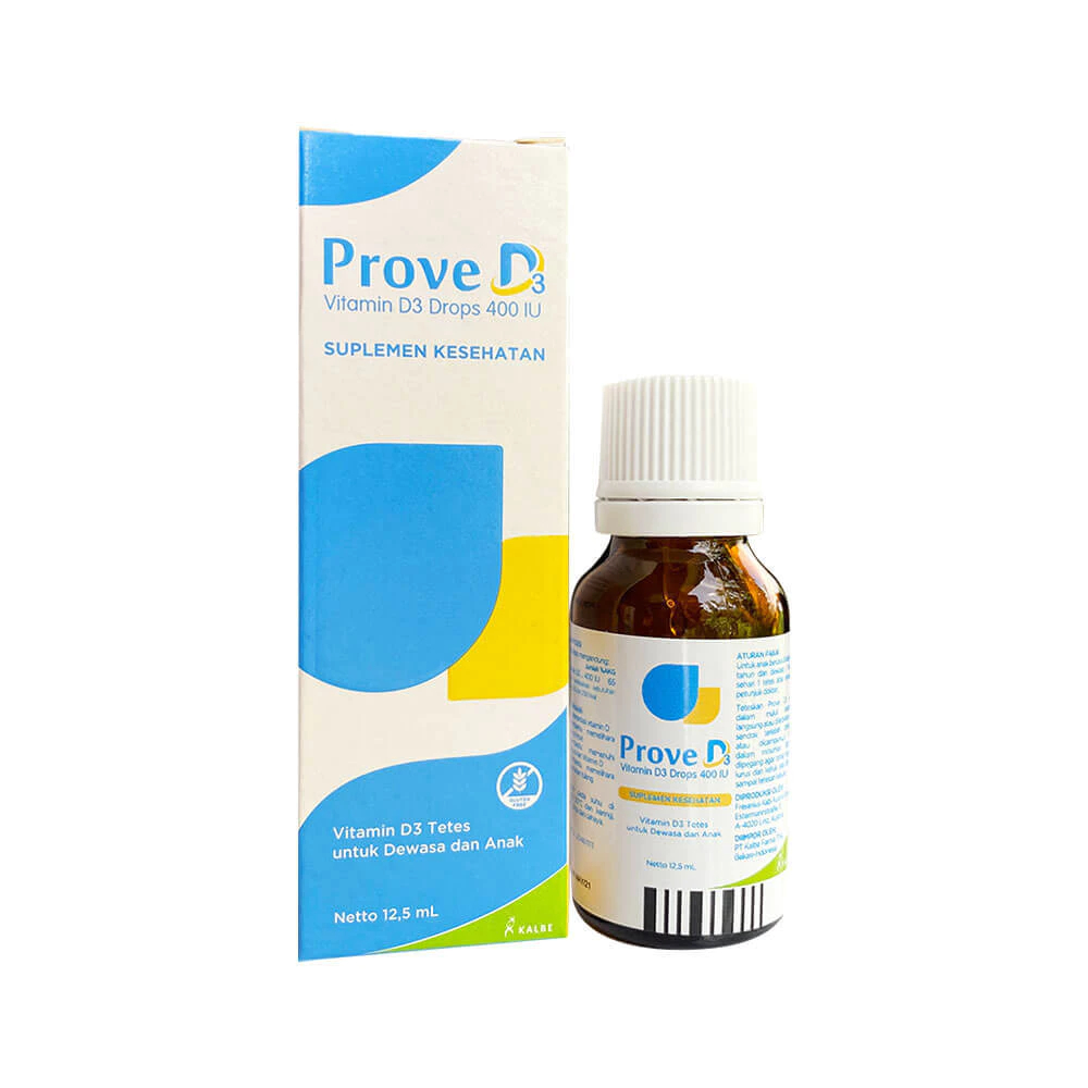 Jual PROVE D3 VIT D3 DROPS 12.5ML | Shopee Indonesia