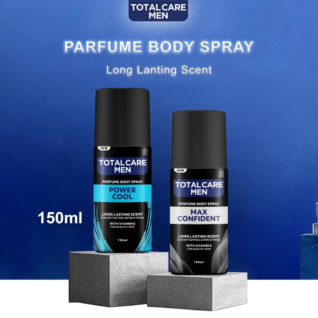Jual PROMO Total Care Men Perfume Body Spray Max Pure Energy 150ml ...