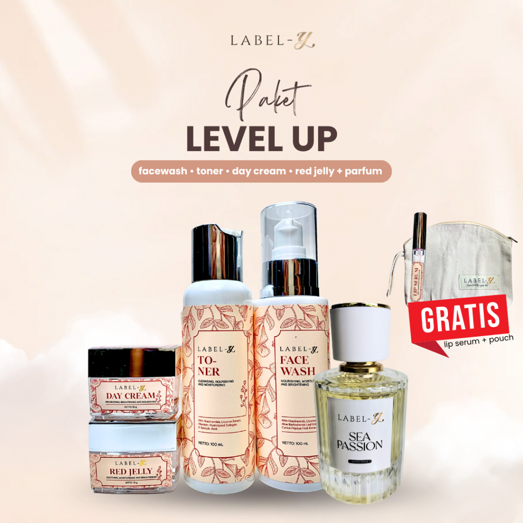 Jual Paket Bundling level UP LABEL-Y Skincare | Shopee Indonesia