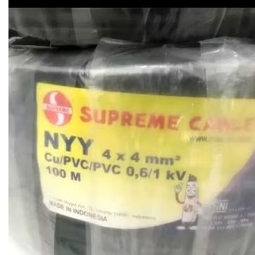 Jual KABEL LISTRIK TUFUR NYY 4x4 / 4 x 4 MM² SUPREME METERAN (ECER PER METER) | Shopee Indonesia