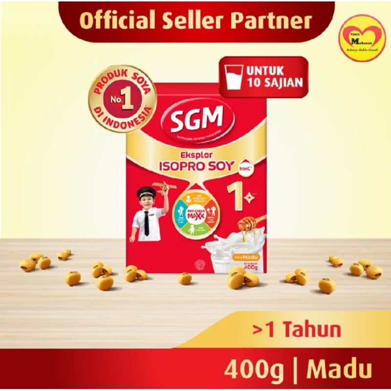 Jual Susu SGM Eksplor Isopro Soya 1+ Madu 400 gr Termurah | Shopee Indonesia