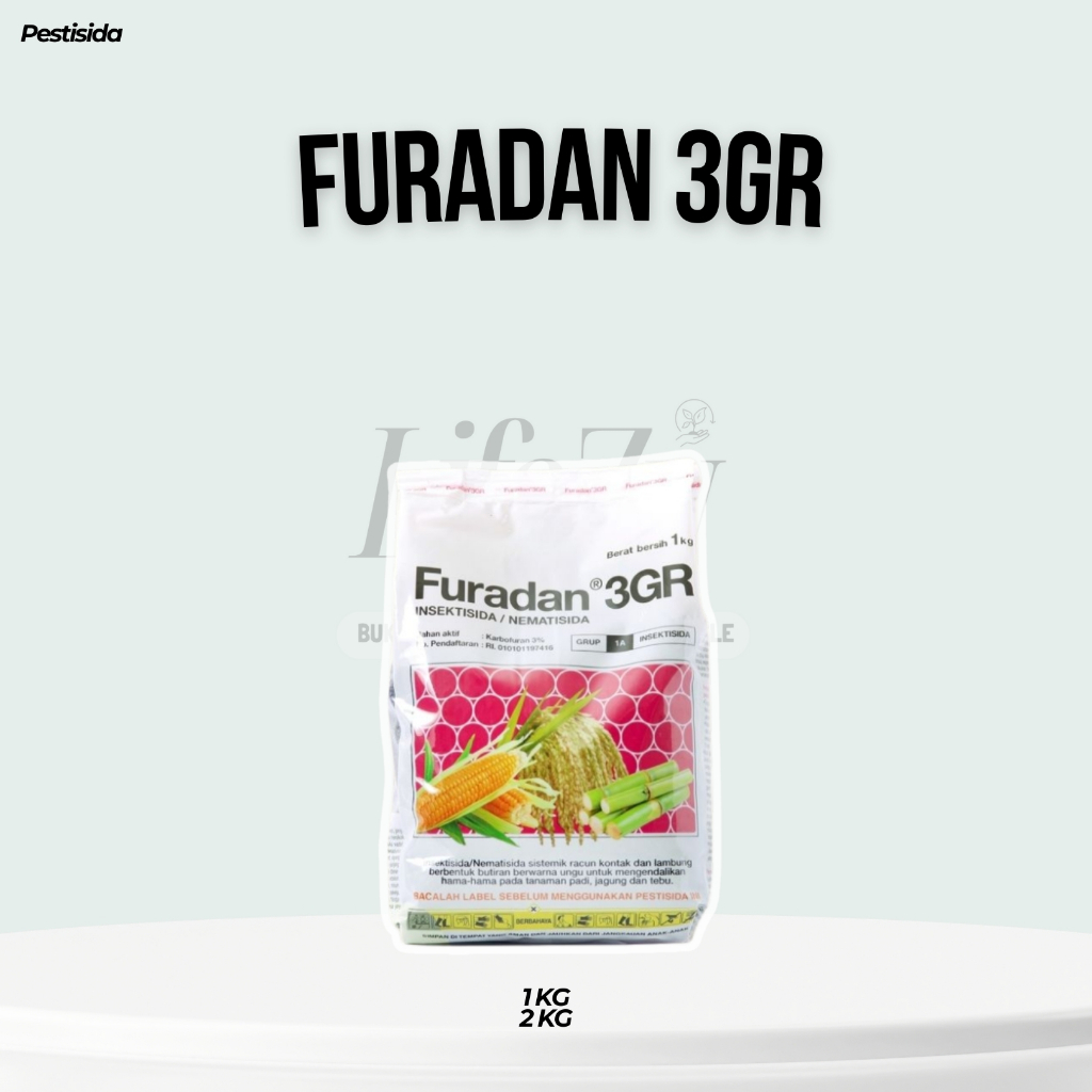 Jual Furadan 3GR 1kg 2kg Insektisida Nematidisa Pengendali Hama Tanaman ...