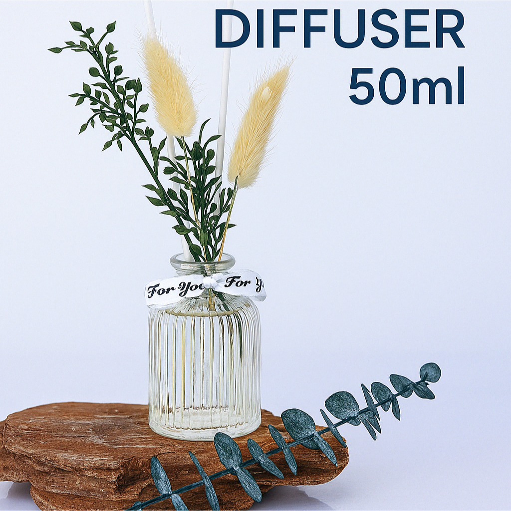 Jual Reed Diffuser Aromaterapi 50ml – Pengharum Ruangan Estetik dengan ...