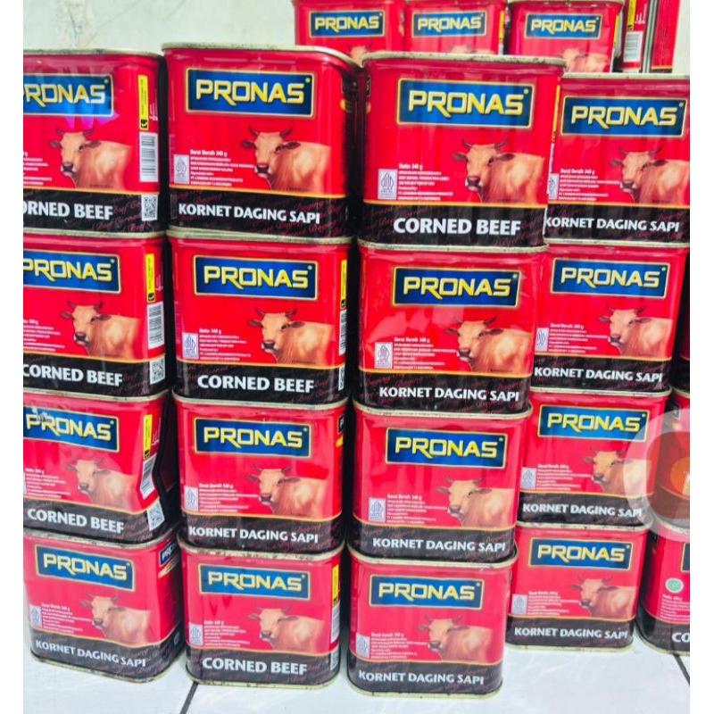 Jual KORNET PRONAS SAPI 340g | Shopee Indonesia