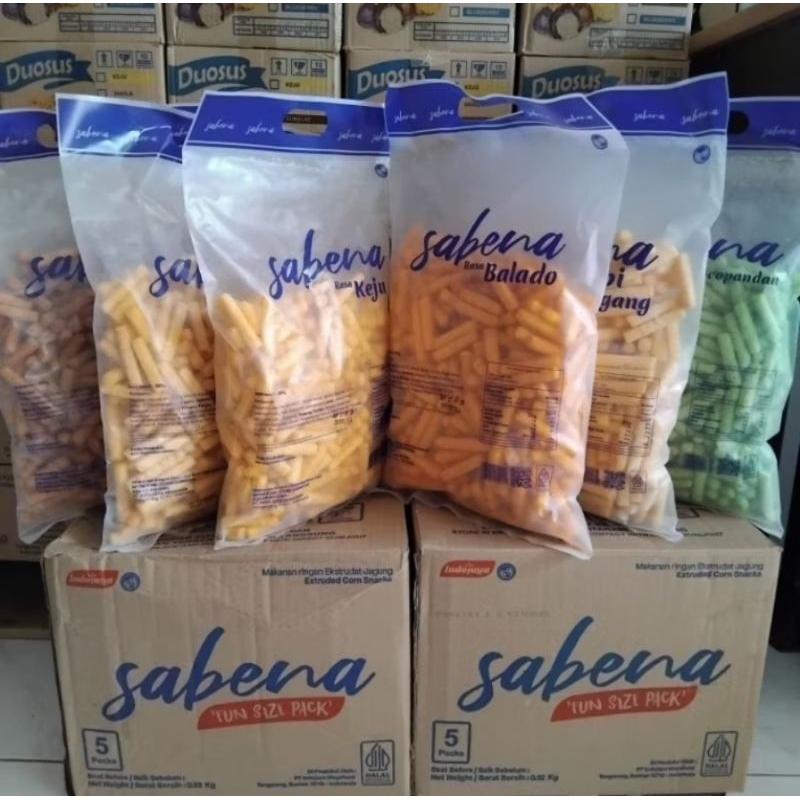 Jual MURAH SABENA STIK KEMASAN 135 GRAM ALL VARIAN / SABENA RASA KEJU ...