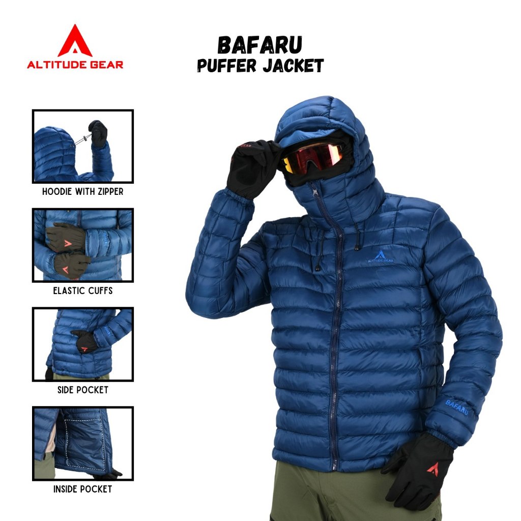Jual Jaket Gunung Pria Wanita Bafaru Altitude Gear Jacket Musim Dingin ...