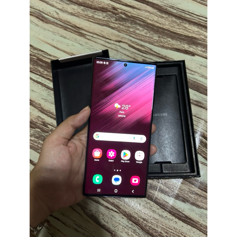 Jual Samsung S22 Ultra Fullset Handphone Bekas Second | Shopee Indonesia