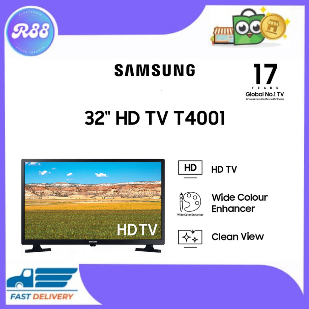 Jual SAMSUNG UA32T4001 TV 32 Inch HD Picture Quality TV | Wide Colour ...