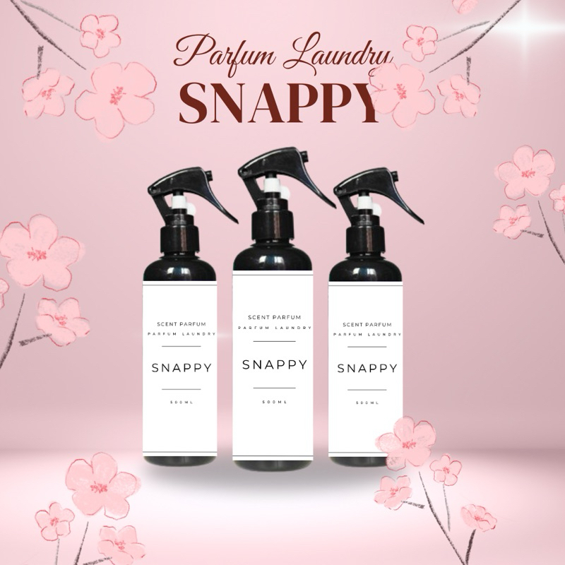 Jual Snappy- 250 ml - 500 ml- Parfum Laundry Premium- Parfum Laundry ...