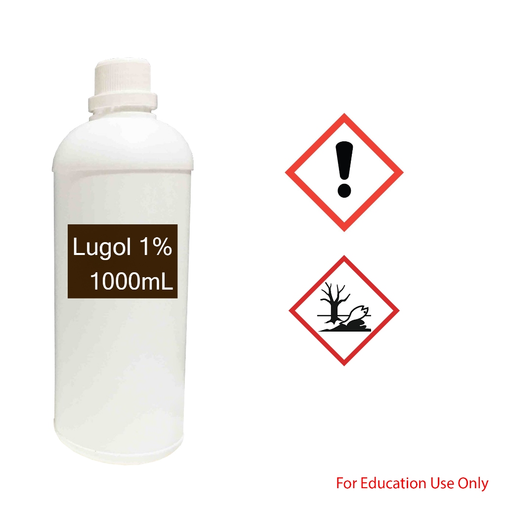 Jual Larutan Lugol / Lugol's Solution 1000 mL 1%/Lugol 1 liter | Shopee ...
