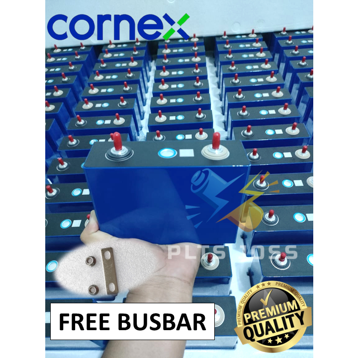 Jual BATTERY BATERAI CORNEX LIFEPO4 3.2V 100AH GRADE A+ (NEW) | Shopee ...