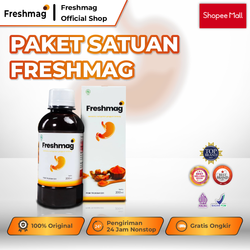 Jual [Best Seller] Freshmag Madu Lambung Herbal Alami - 200 ml - Atasi Maag dan Gerd | Shopee ...