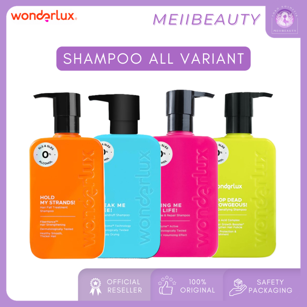Jual WONDERLUX Shampoo Series | Anti Dandruff | Hairfall | Repair 250ml ...