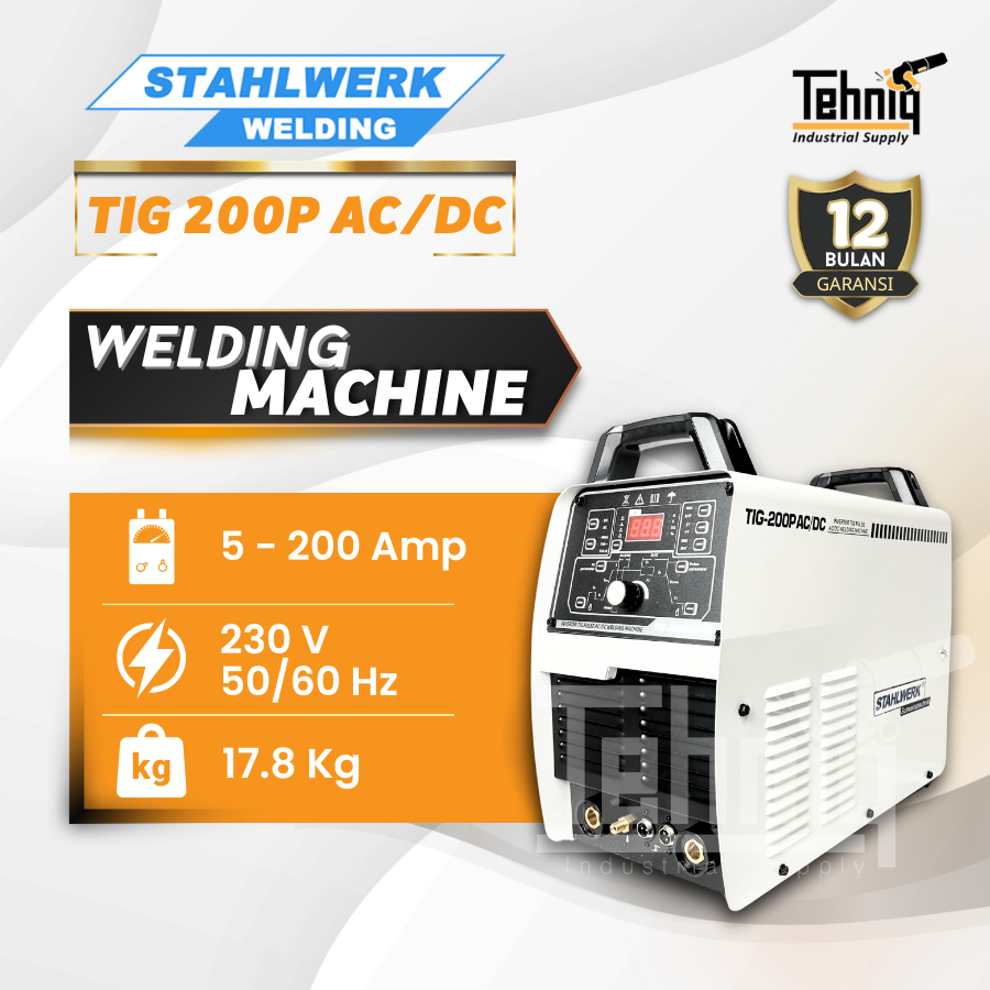 Jual Stahlwerk Mesin Las Argon TIG 200P AC/DC - STAHLWERK Welding ...