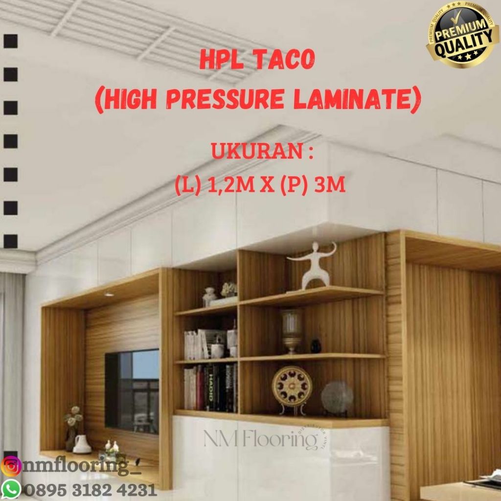 Jual HPL Taco Long Marmer TH L7012 Panjang 3m x 1,2mm | HPL Pelapis ...