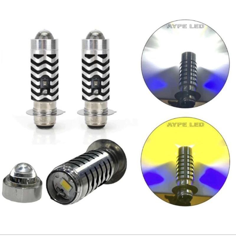 Jual LAMPU LED H6 LASER PUTIH KUNING CR7 | Shopee Indonesia