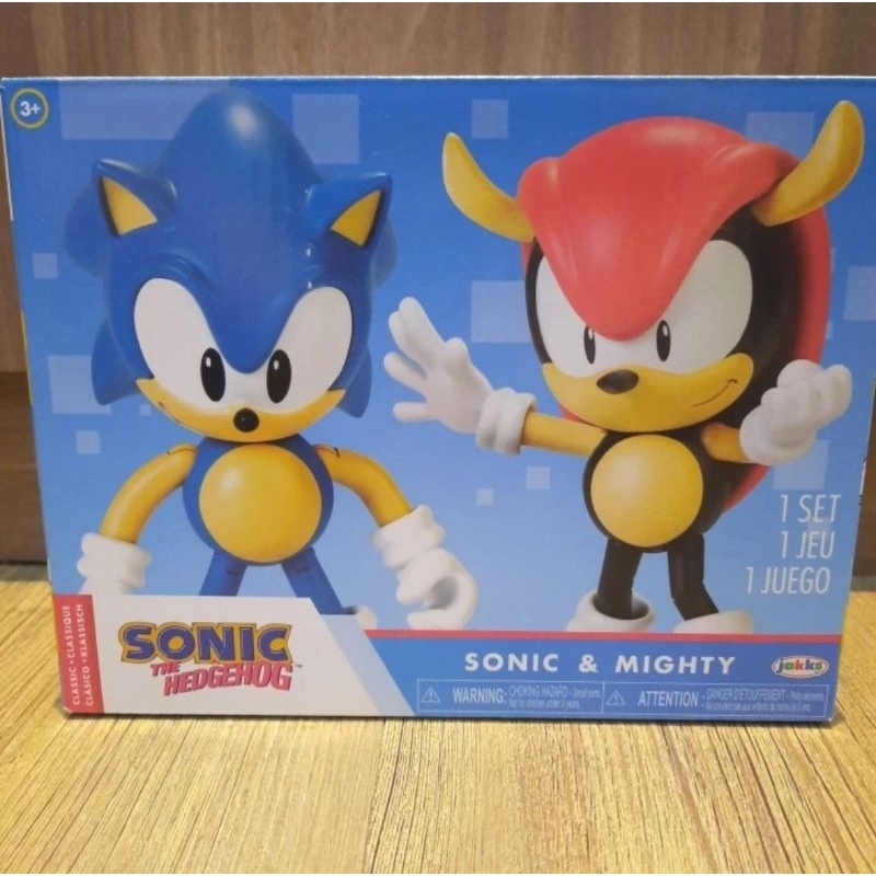 Jual Sonic The Hedgehog Classic Original Jakks 4 Inch - Sonic & Mighty ...