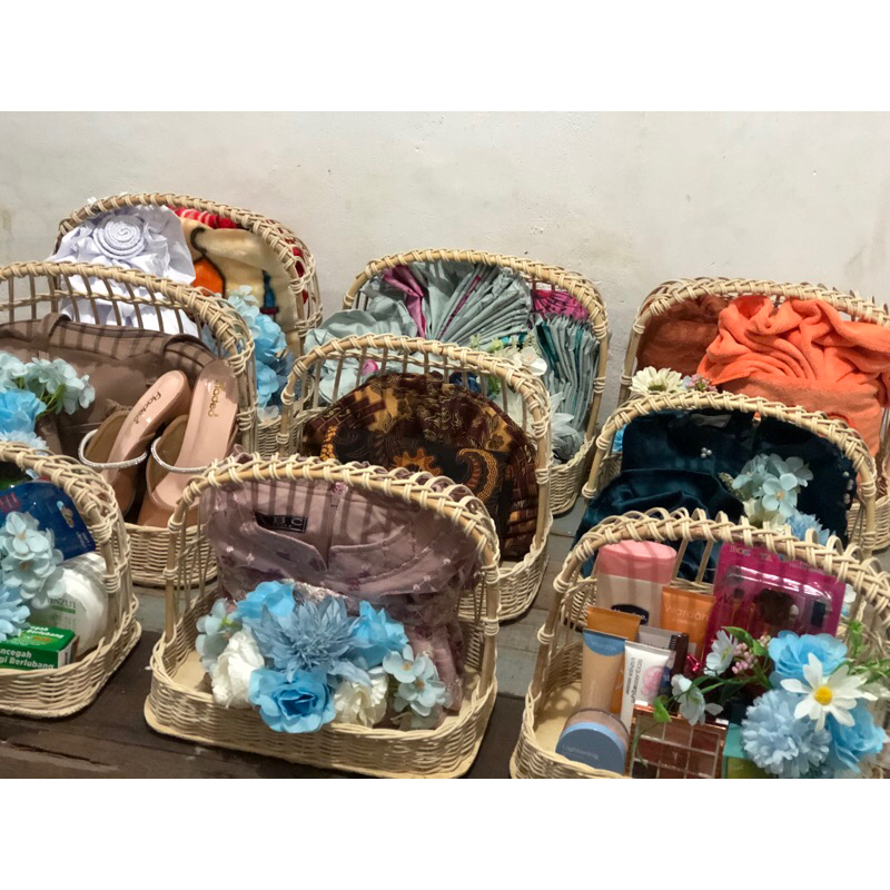 Jual paket usaha hantaran rotan | Shopee Indonesia