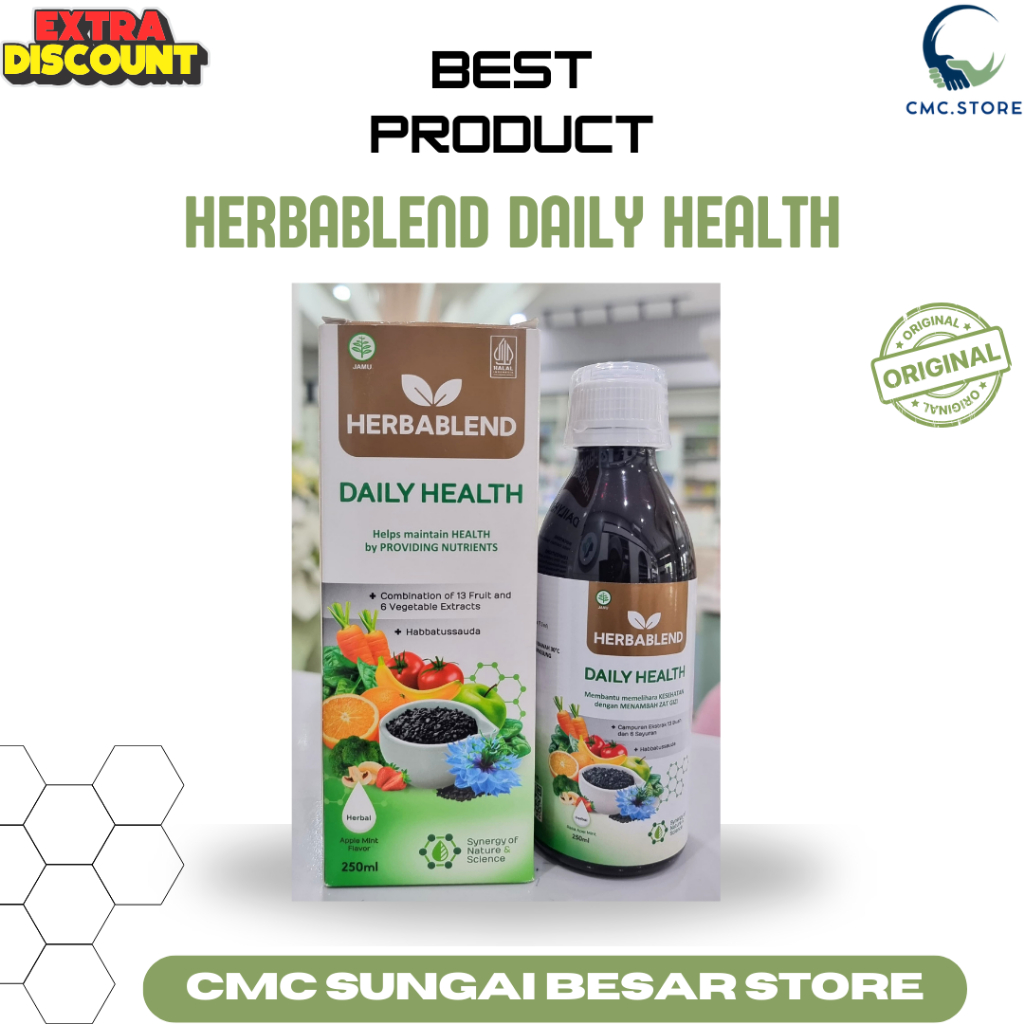 Jual Herbablend Daily Health Syrup | Shopee Indonesia