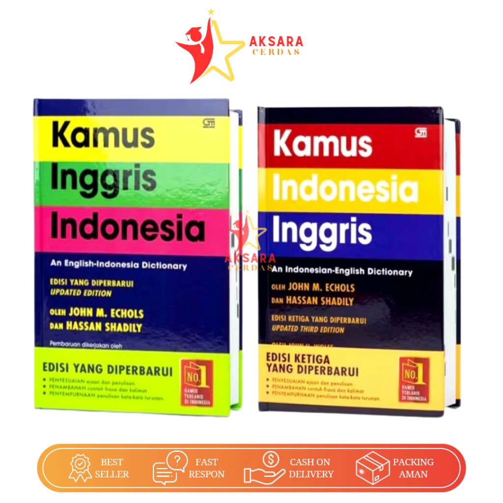 Jual Buku Kamus Inggris Indonesia - Indonesia Inggris Updated Edition ...