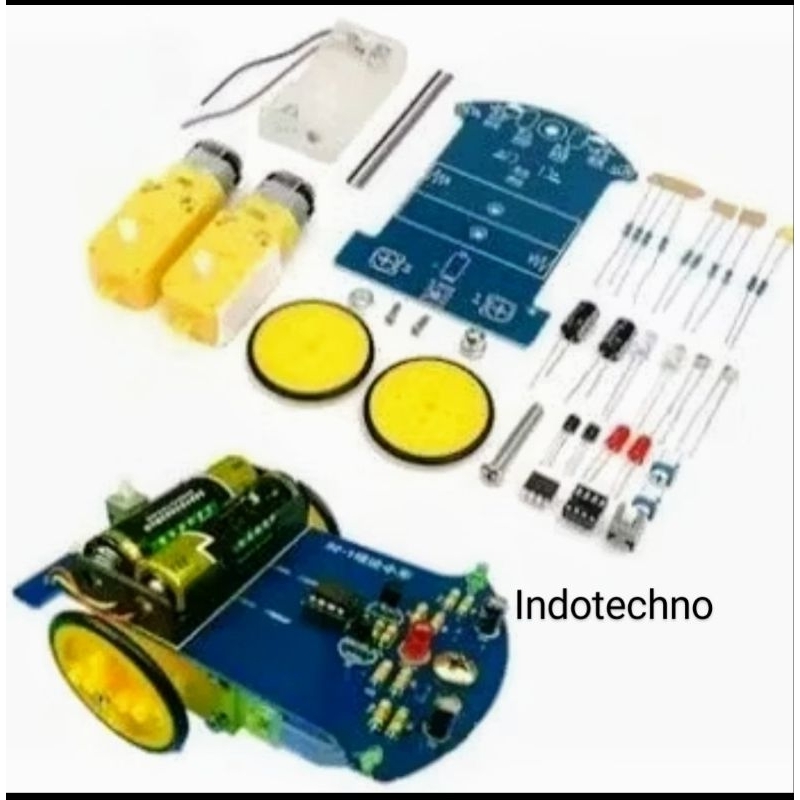 Jual DIY SMART CAR TRACKING TRACING LINE / ROBOT LINE FOLLOWER ARDUINO | Shopee Indonesia