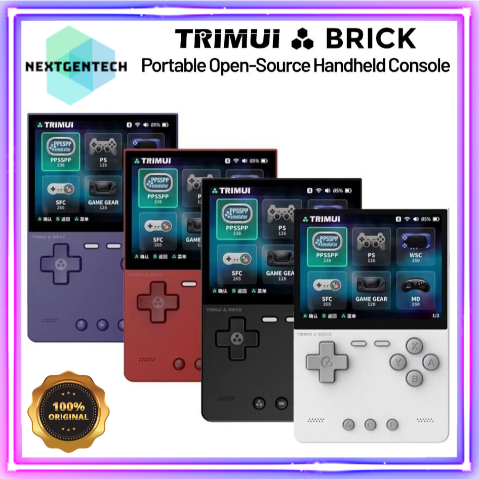 Jual TRIMUI Brick Handheld Game Console Retro Portable Linux PS1 PSP ...