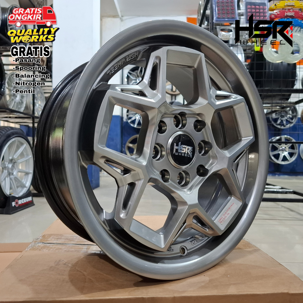 Jual Velg Racing Mobil Calya, Sigra, Ring 15 Lebar Rata Body, Velg Hsr Wasile | Shopee Indonesia