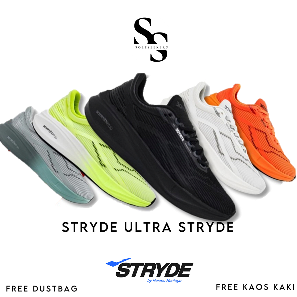 Jual Sepatu Heiden Heritage Ultra Stryde Sneakers Olahraga Lari Sport ...