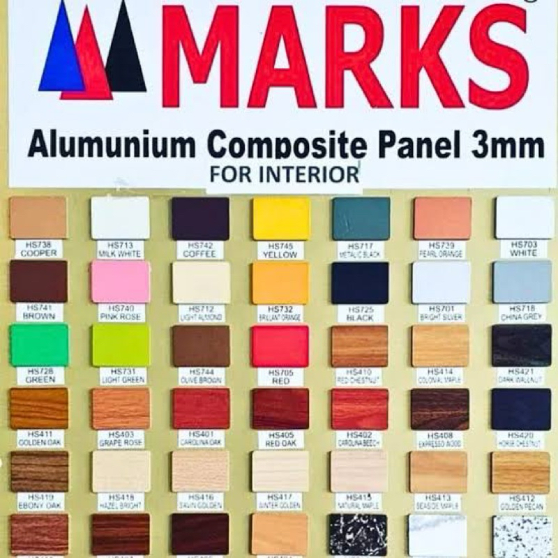 Jual ACP 3mm Merk MARKS potongan | Shopee Indonesia