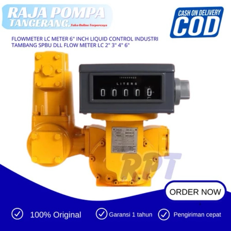 Jual FLOW METER LC METER 2"INCH FLOW METER LIQUID CONTROL SIZE 2" INCH ...
