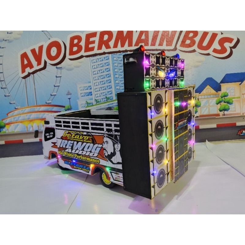 Jual MINIATUR TRUK SOUND SYSTEM HOREG/MINIATUR SOUND SYSTEM HOREG AUDIO ...
