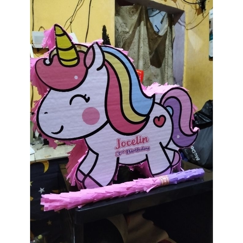 Jual Pinata ulang tahun / pinata Unicorn / pinata custom | Shopee Indonesia