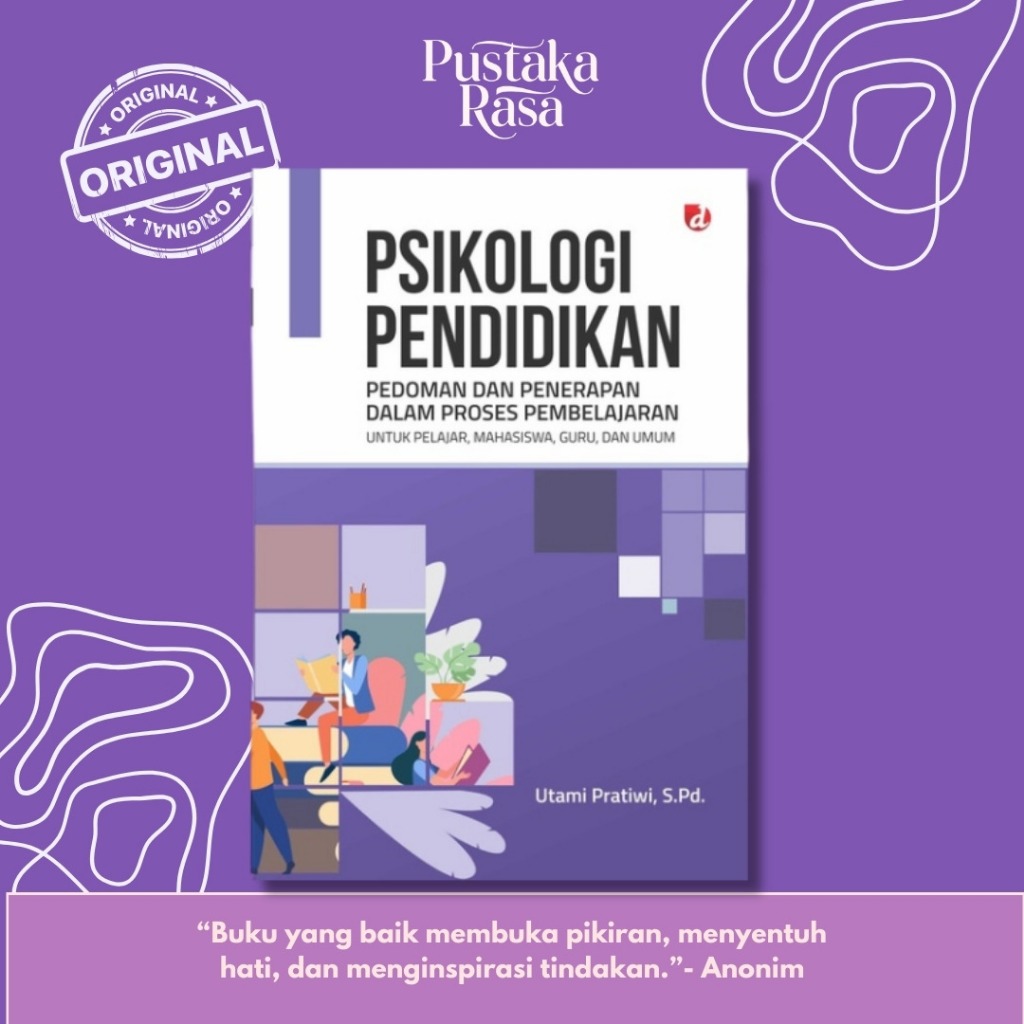 Jual PUSTAKA RASA - Buku Psikologi Pendidikan; Pedoman dan Penerapan dalam Proses Pembelajaran ...