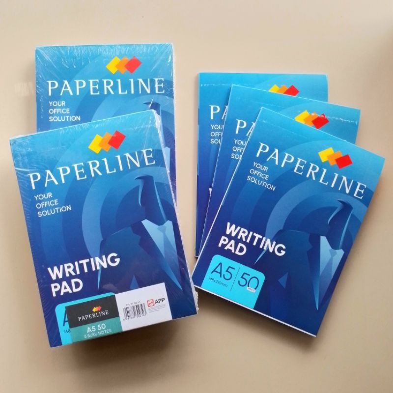 Jual Buku Notes Report Pad Paperline A5 ( Pak ) [ Original ] | Shopee ...