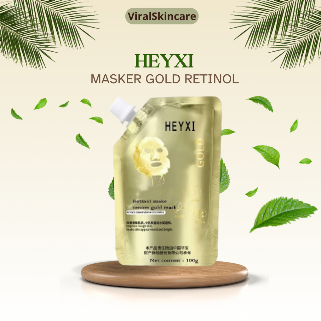 Jual HEYXI Peel Off Mask Retinol Gold Snake Venom | Shopee Indonesia