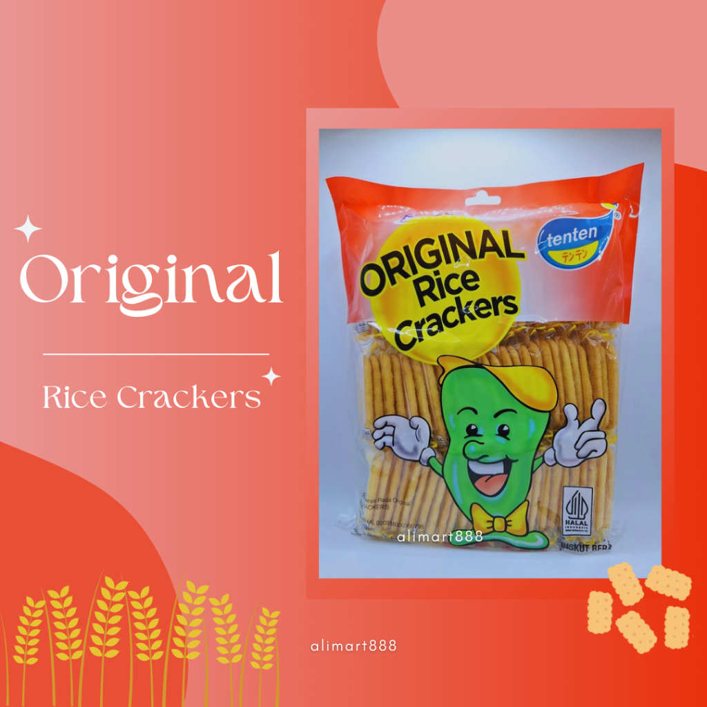 Jual Tenten Rice Crackers Original 230gr | Shopee Indonesia