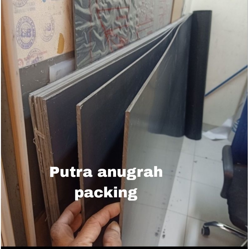 Jual Plat PVC Abu Lembaran 3mm x 122cm x 244cm / Plat PVC Grey Lembaran ...