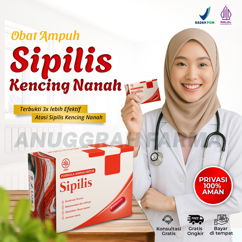 Jual Obat Sifilis Gonore Kencing Nanah untuk Pria dan Wanita HALAL BPOM ...