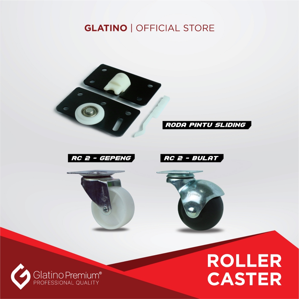 Jual Glatino - Roller Caster Aluminium Bahan Roda PPC for Roda Untuk ...