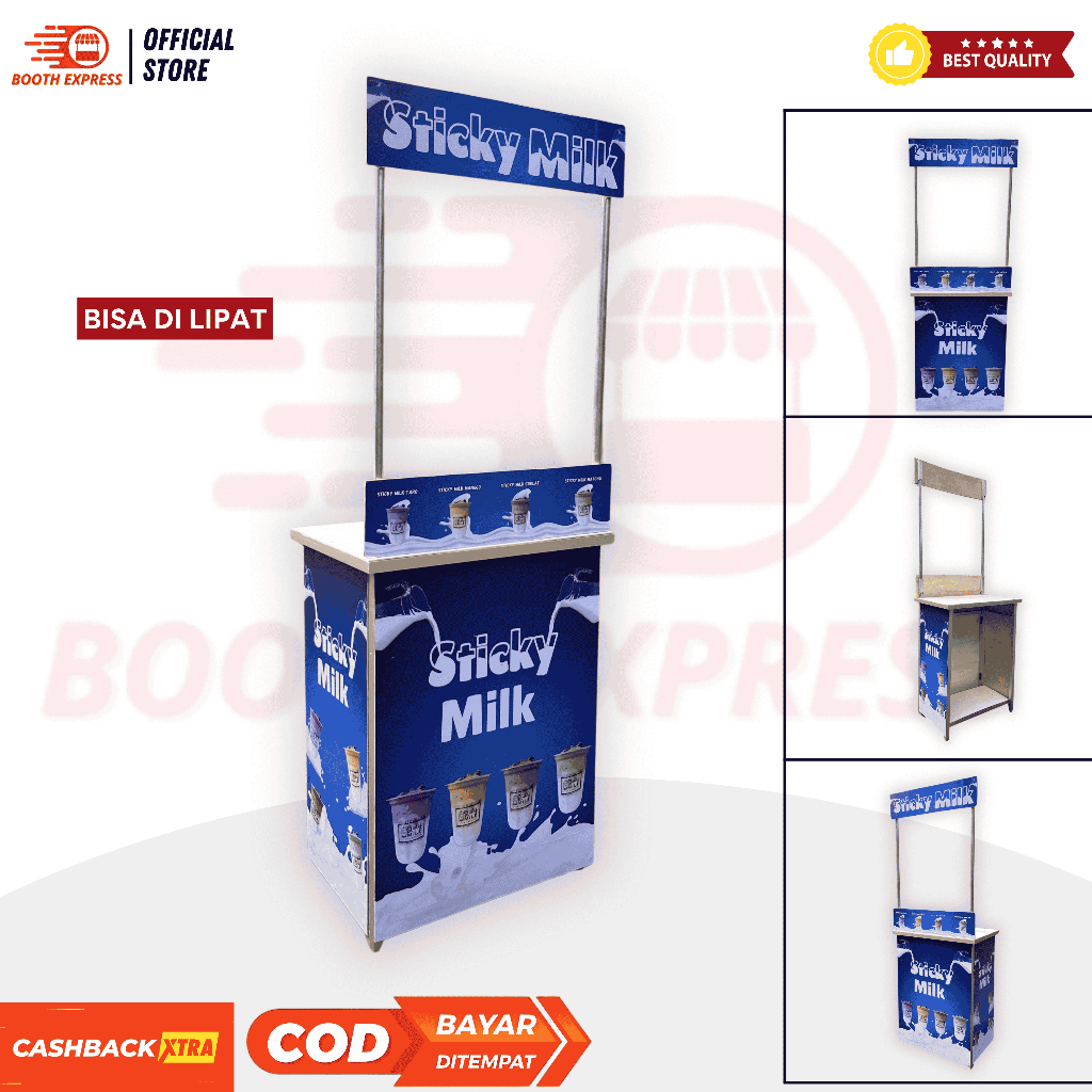 Jual Booth Express - Booth Portable Standar / Booth Lipat / Gerobak ...