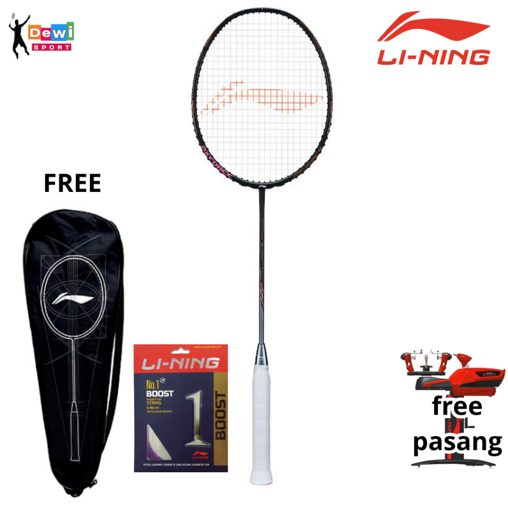 Jual Raket Badminton Li-Ning AXFORCE 80 | Shopee Indonesia